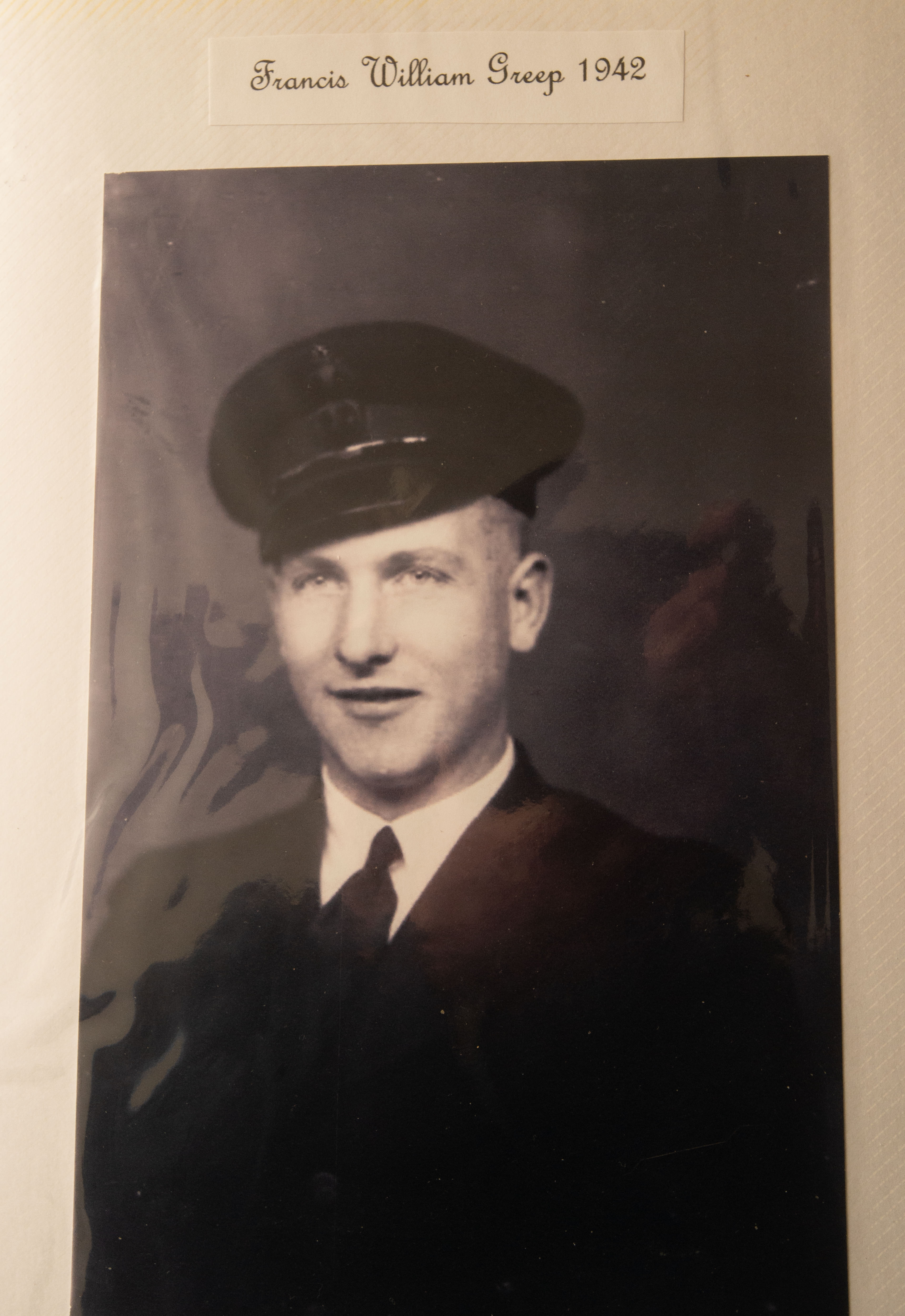 Our sheltered housing customer, Frank, ready to commemorate Remembrance ...