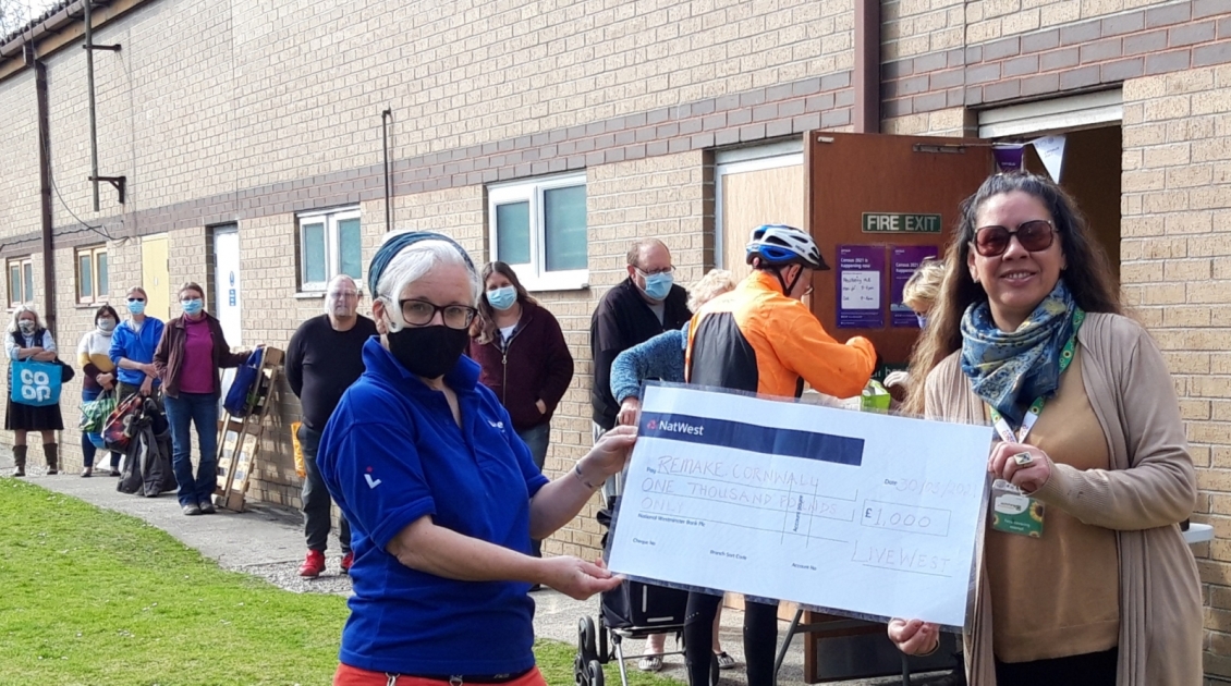 Aid group helps tackle food poverty in Cornwall with support from ...