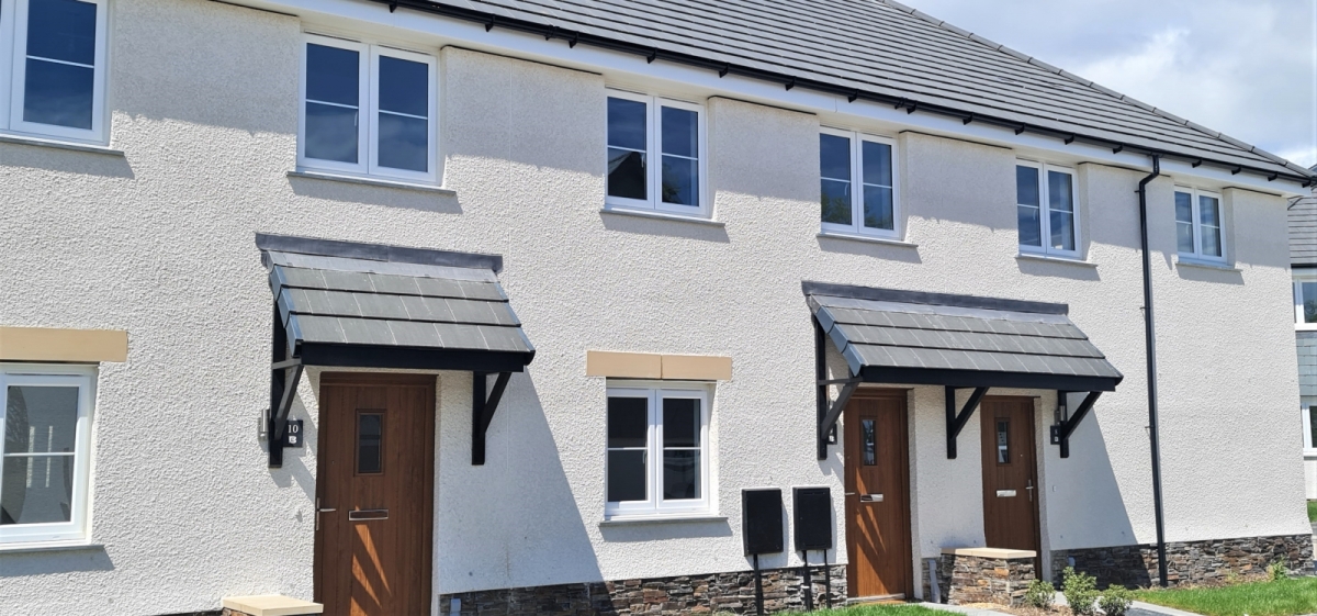 Celebrating the completion of a rural housing project in Fowey | LiveWest