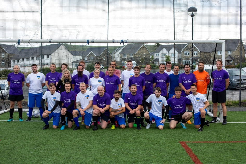 Our colleagues take part in charity football match for 50th anniversary ...